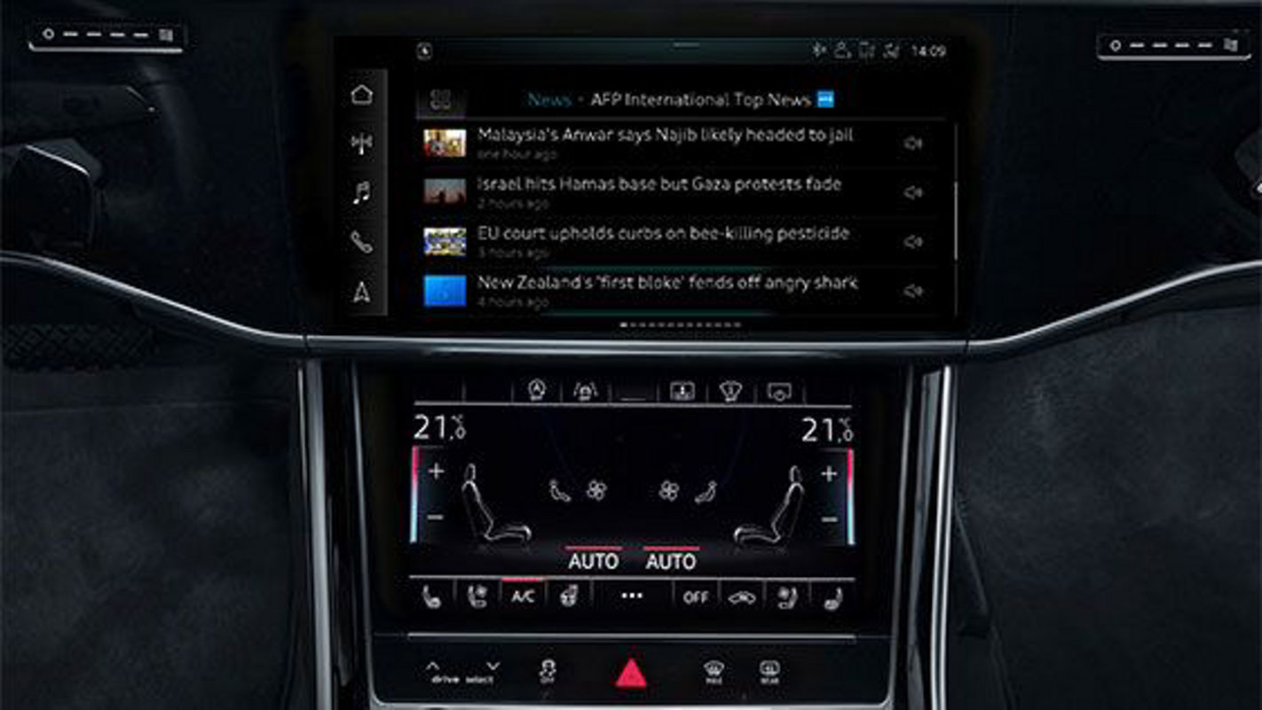 Opcje Audi Connect > Audi connect > Audi Polska | Przewaga dzięki technice
