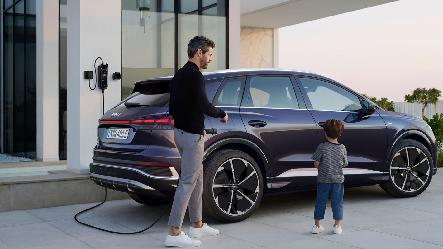 Q4 e-tron Battery and Range | Q4 Range | Audi UK