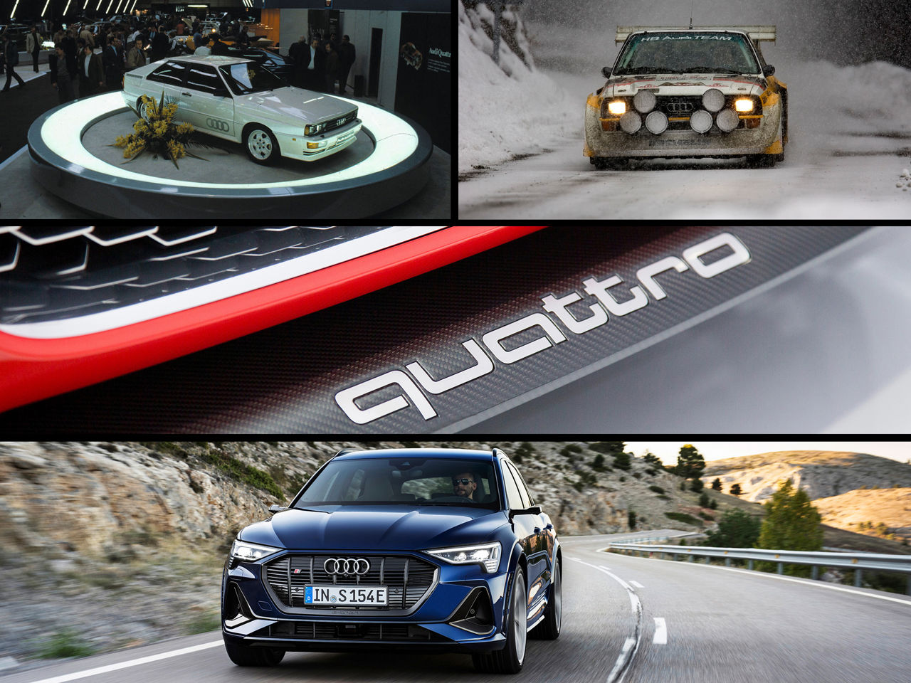From the Ur-quattro to the e-tron S: The legendary quattro celebrates ...
