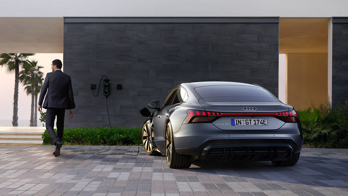 Onderweg opladen met Audi charging