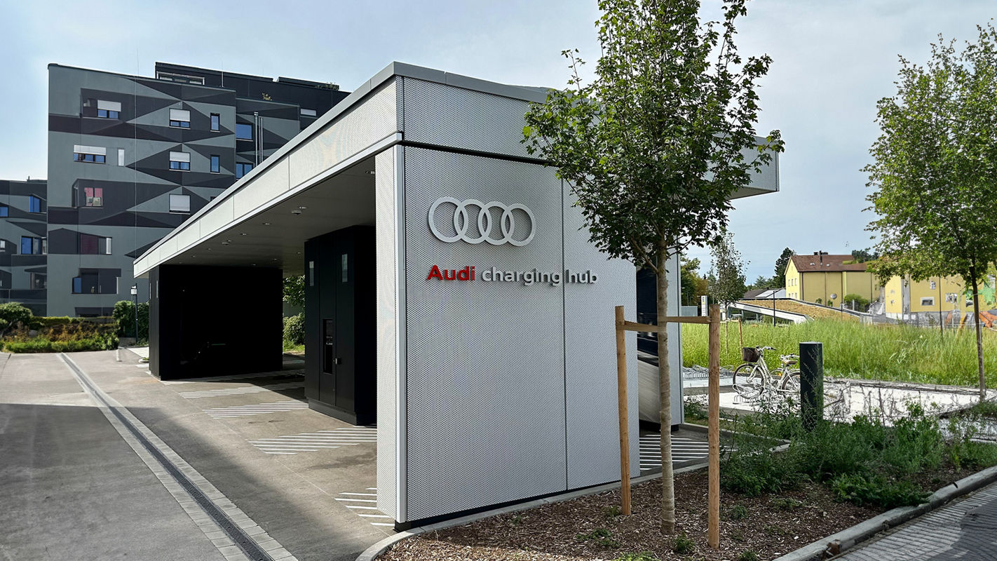 Audi charging hub München Westkreuz | Audi Deutschland