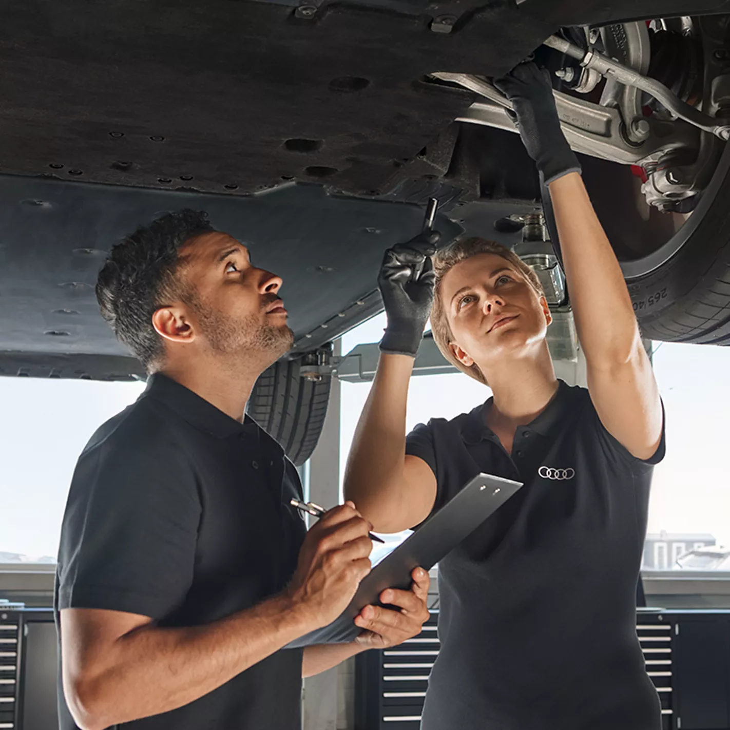Revisiones de mantenimiento Audi para clientes con vehículos Audi