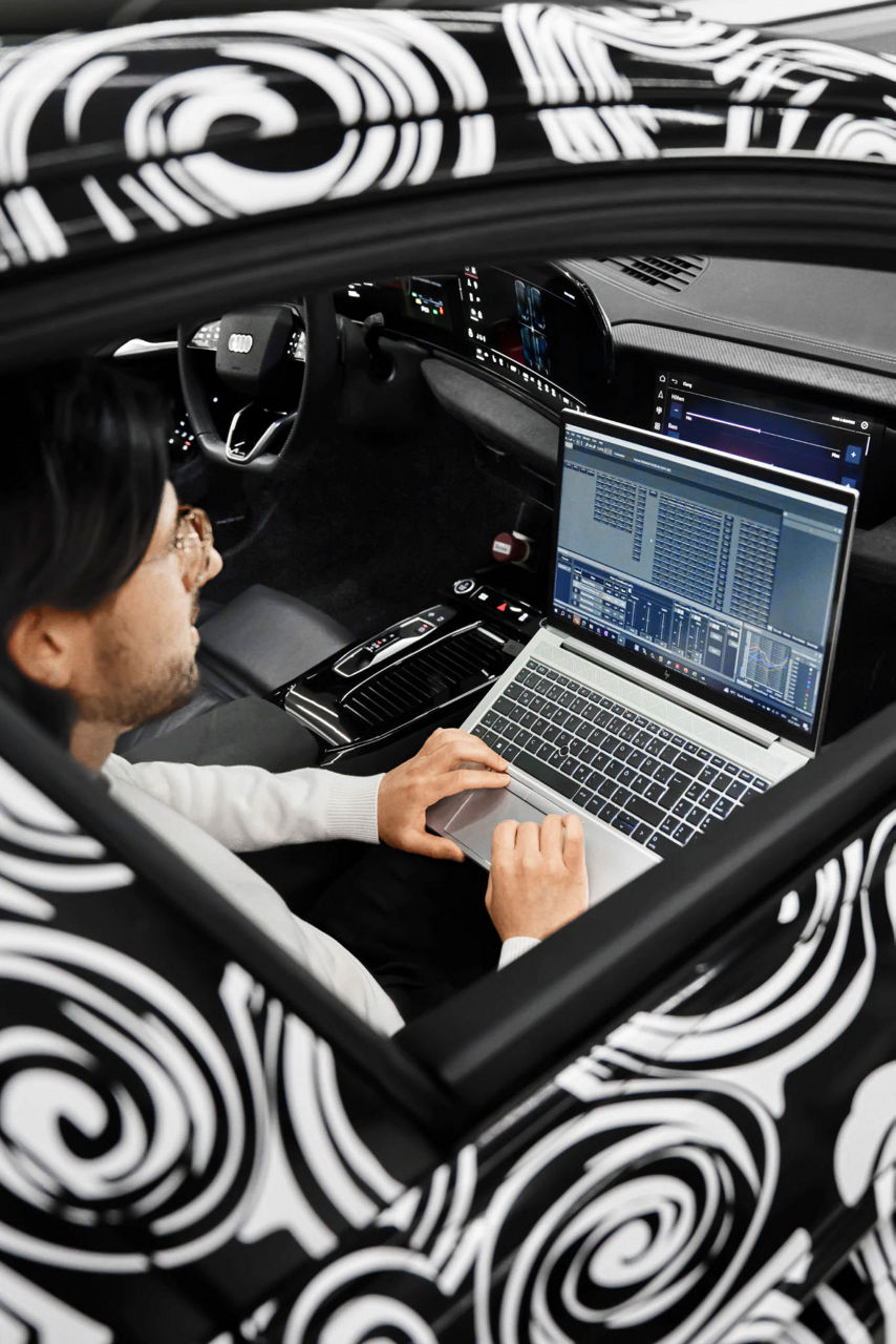 Wie akustisches umami: Das Sounderlebnis im Audi A6 e-tron ...