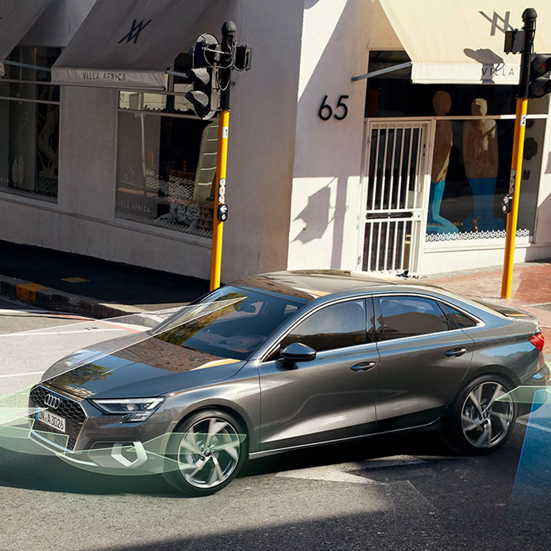 Camera-based traffic sign recognition > Functions on Demand > Audi Ireland