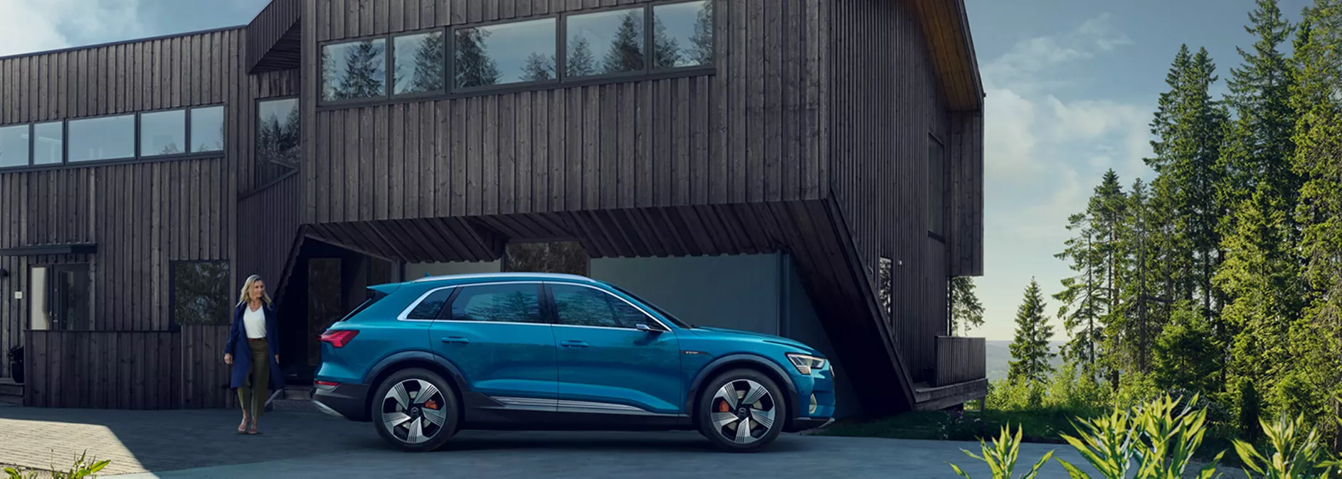 Home Charging > e-tron in everyday life. > tron > Audi Ireland