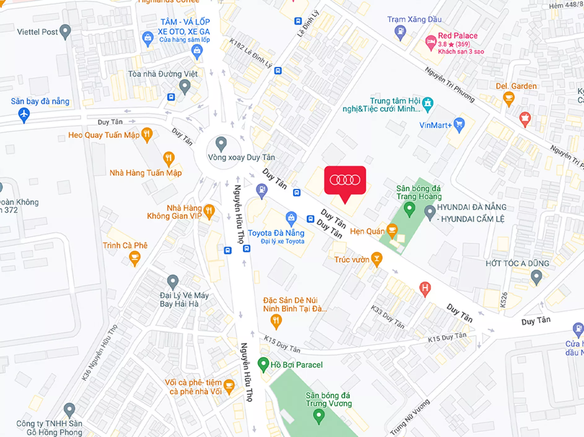 Dealership Information | Audi Vietnam