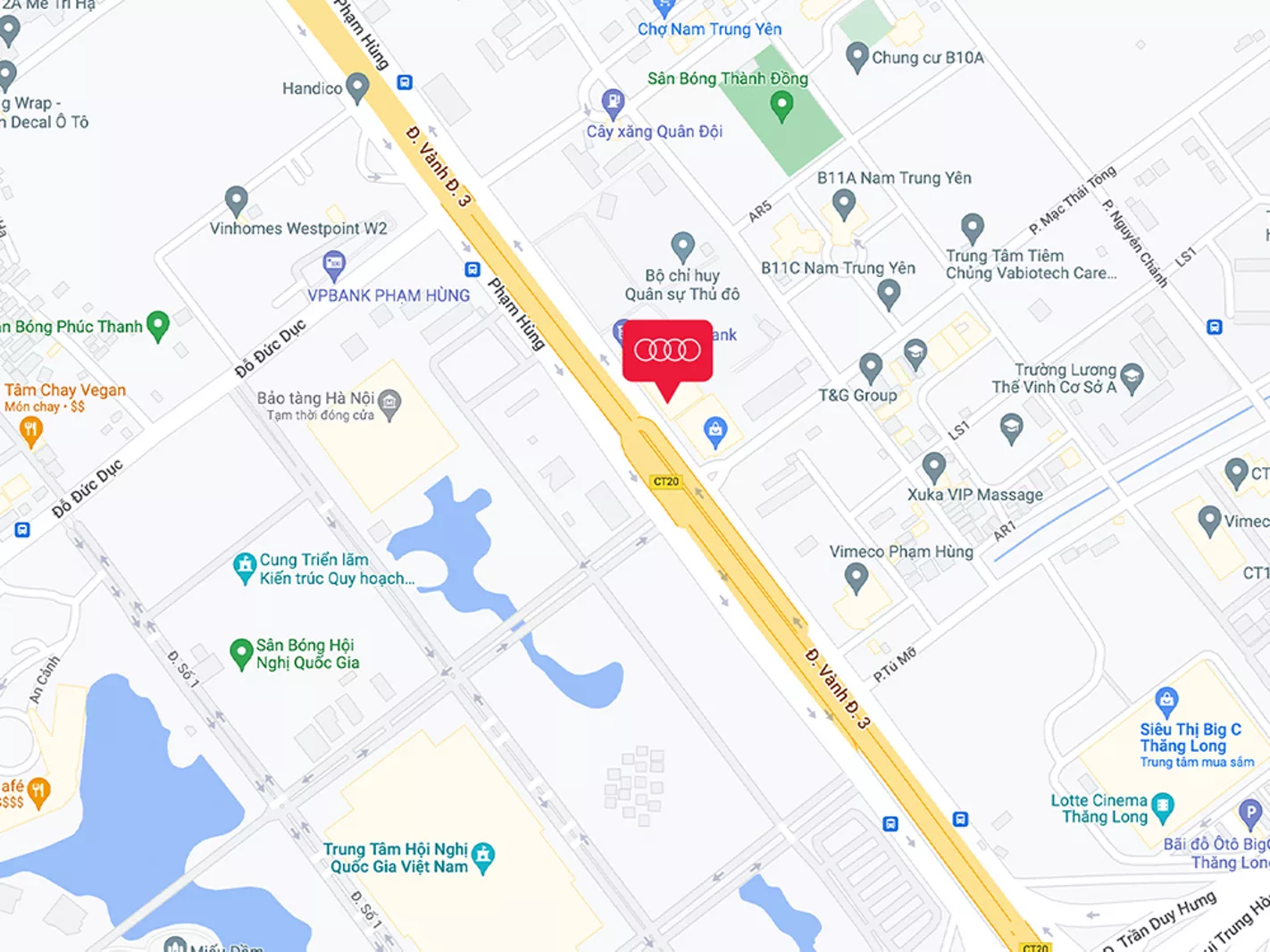 Dealership Information | Audi Vietnam