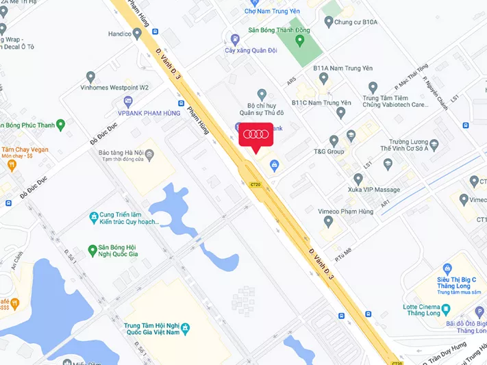 Dealership Information | Audi Vietnam