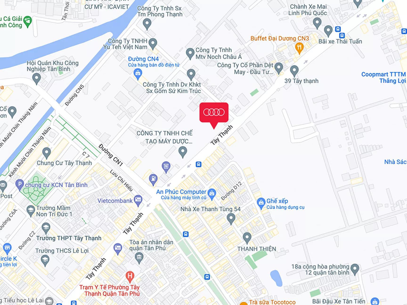 Dealership Information | Audi Vietnam