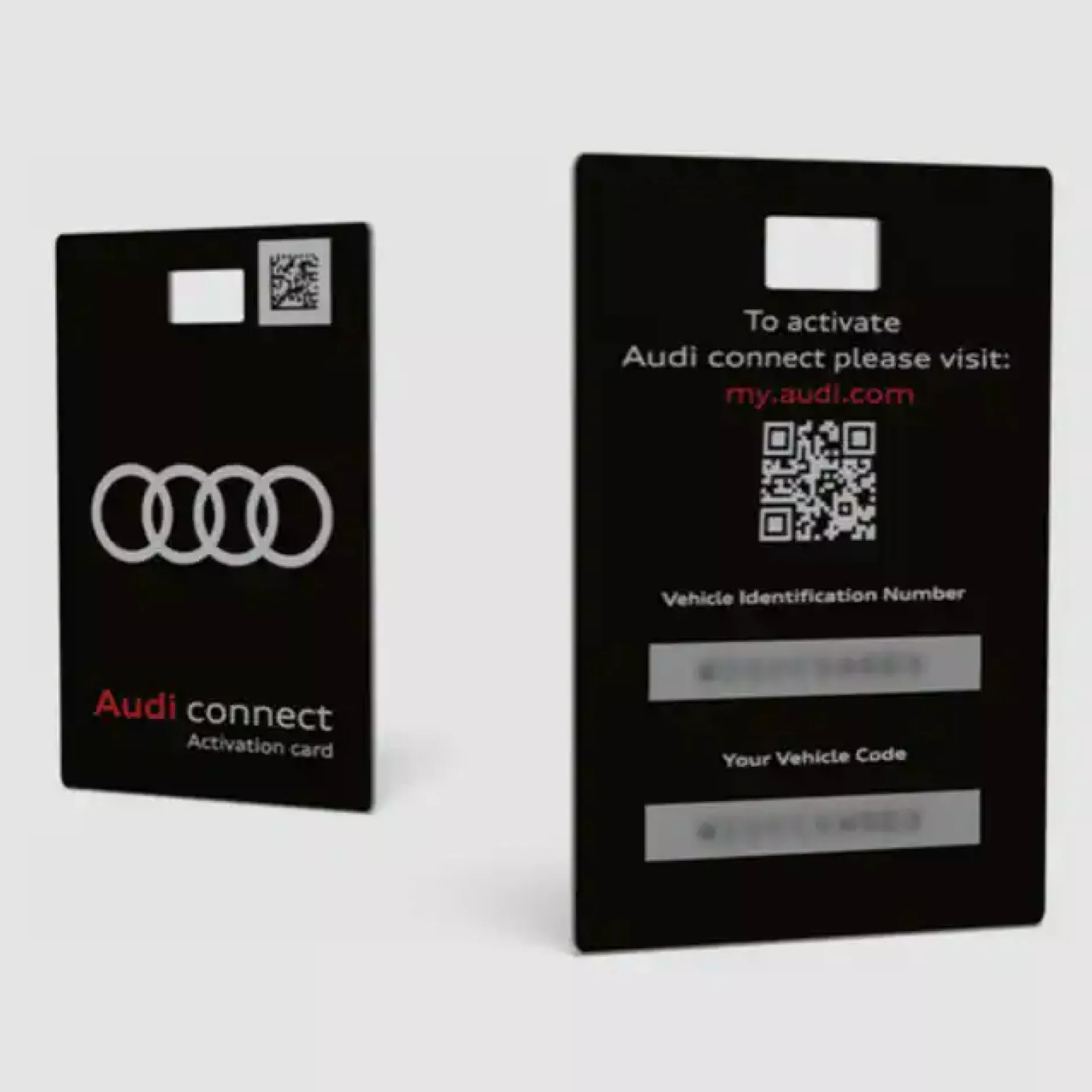 FAQS What is my QR code card for? > FAQs > Audi Connect > Audi UK