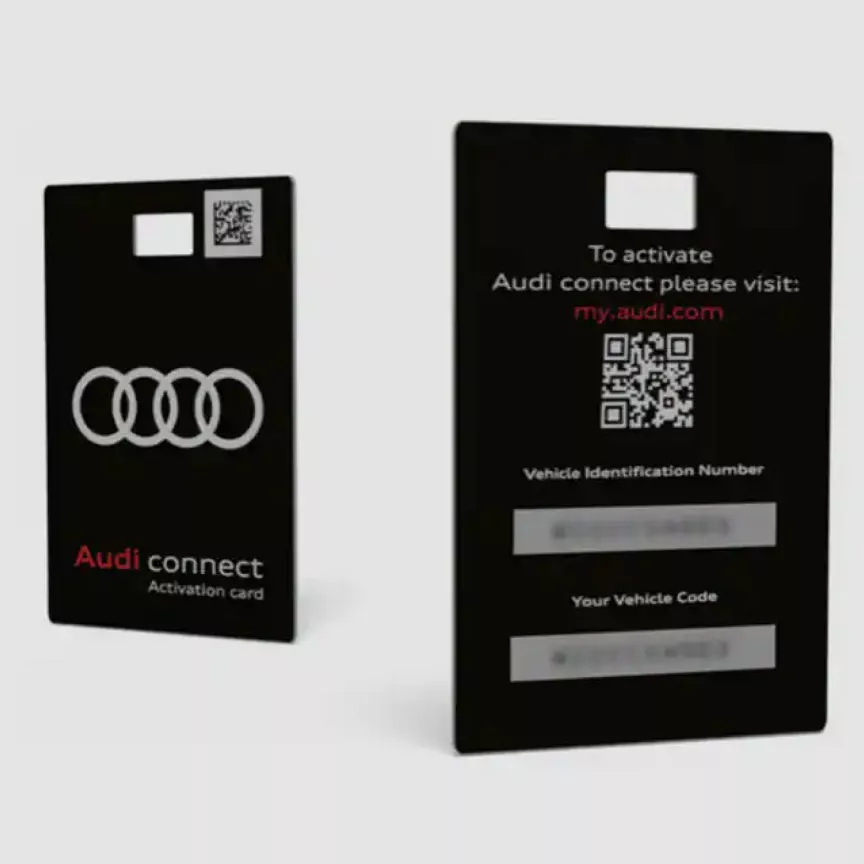 FAQS What is my QR code card for? > FAQs > Audi Connect > Audi UK