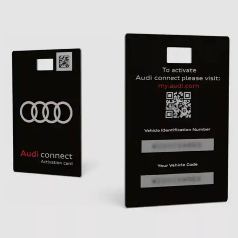 FAQS What is my QR code card for? > FAQs > Audi Connect > Audi UK