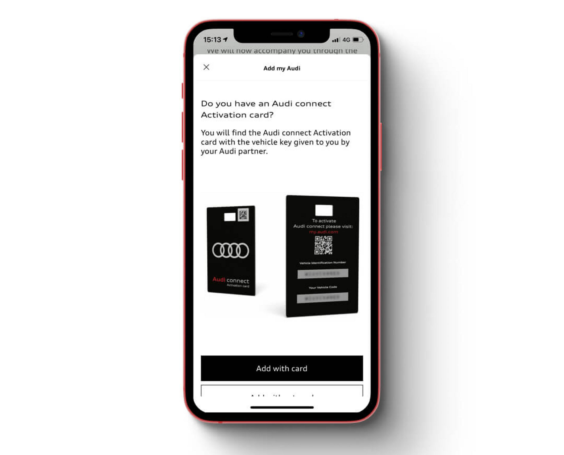 FAQS QR Code Card > FAQS Touch screen > FAQs > Audi UK